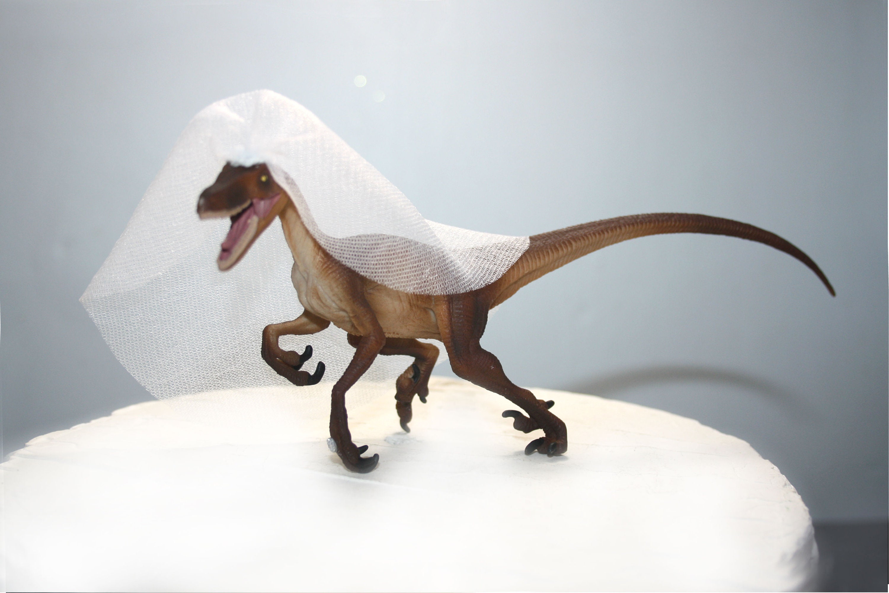 Dinosaur Cake Toppers Raptors Wedding Cake Toppers Funny | Etsy