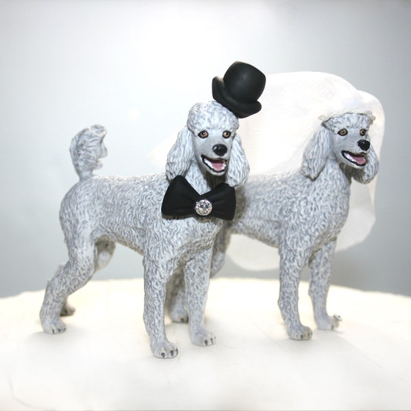 Poodle Cake Topper - Etsy