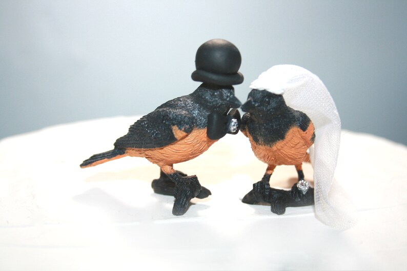 Robin Cake Topper Bird Cake Toppers Robins Wedding Cake - Etsy
