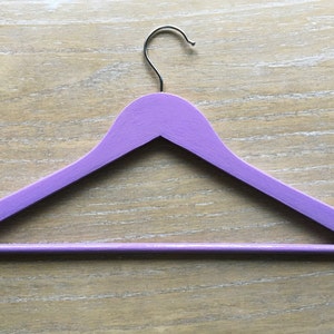 Hand-painted Wooden Hangers: Sunset Colors, Adult Size - Etsy