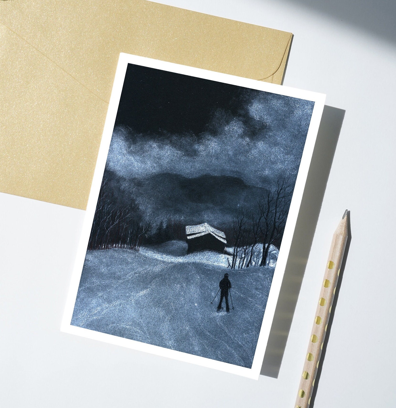 Printable Cards Christmas Cards Christmas Cards Downloadable Winter ...