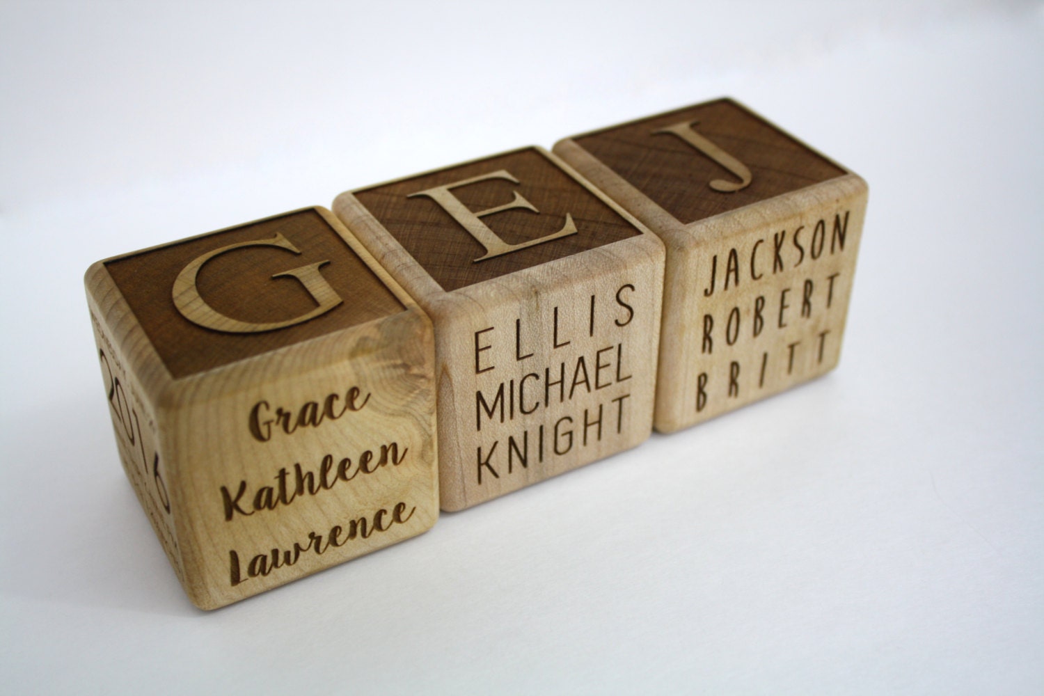 Custom Engraved Baby Block // Newborn Gift // Baby Gift // Baby Name ...
