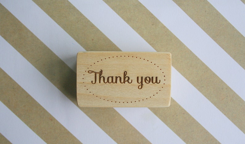 Thank You Stamp // Card Making Stamp // Packaging Stamp // Shipping ...