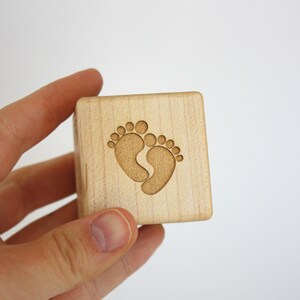 Custom Engraved Baby Block // Newborn Gift // Baby Gift // - Etsy
