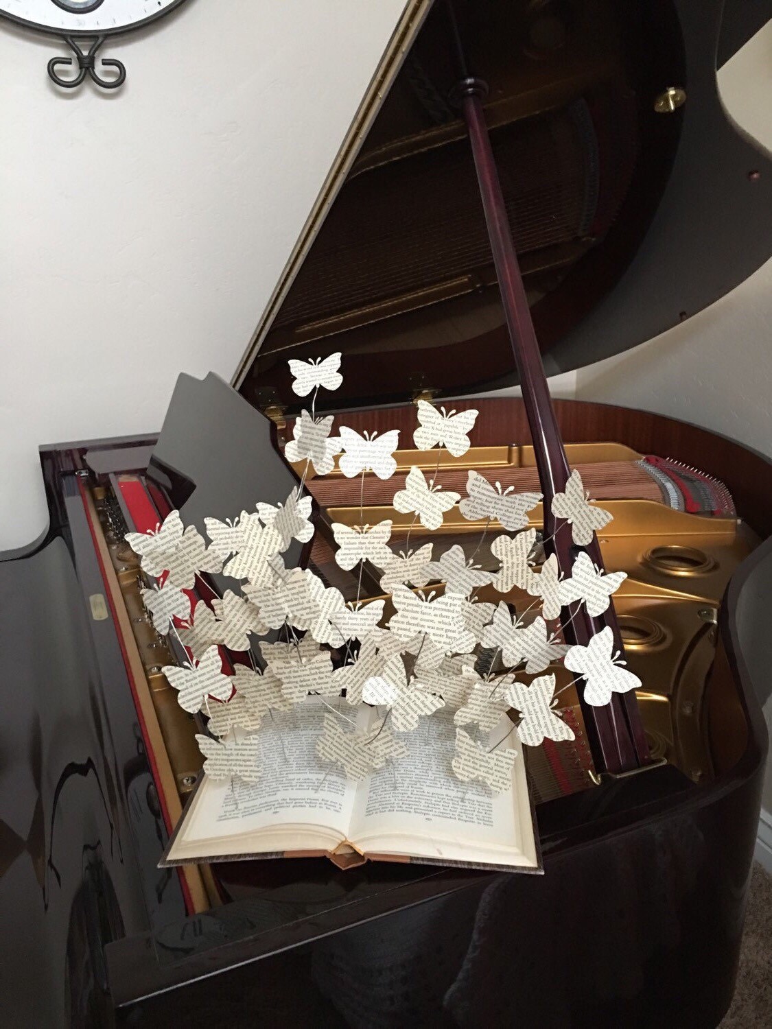 Book Art Paper Butterflies Book Art Sculpture Book - Etsy.de