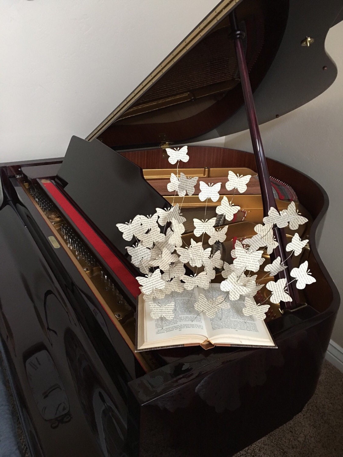 Book Art Paper Butterflies Book Art Sculpture Book - Etsy.de