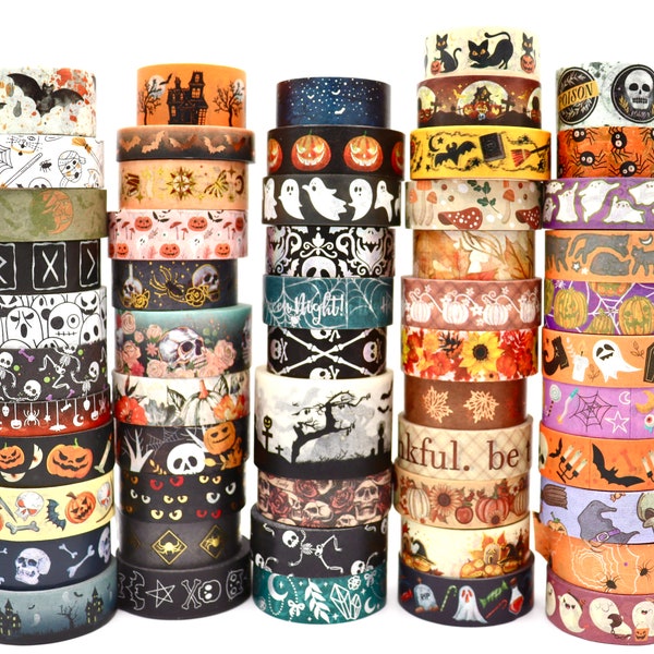 Halloween Washi Tape - Etsy