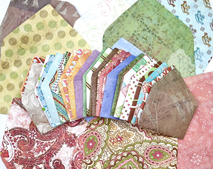 Vintage Style Fabric Envelopes, Fabric Envelopes, Vintages Gift ...