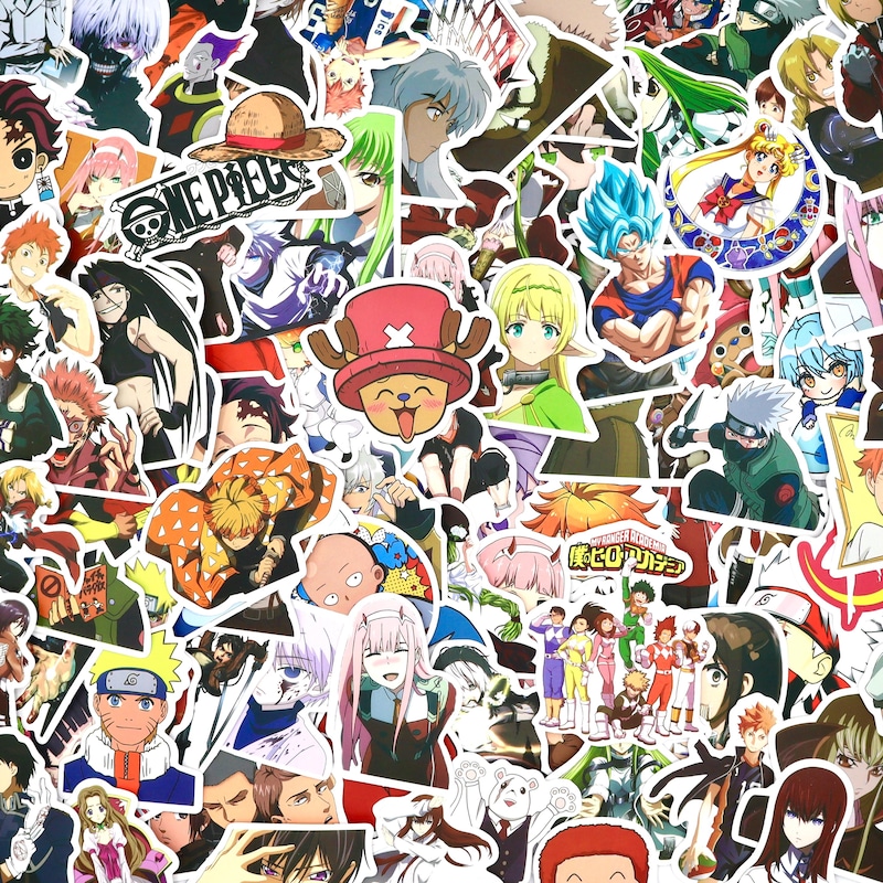 Anime Stickers - Etsy UK