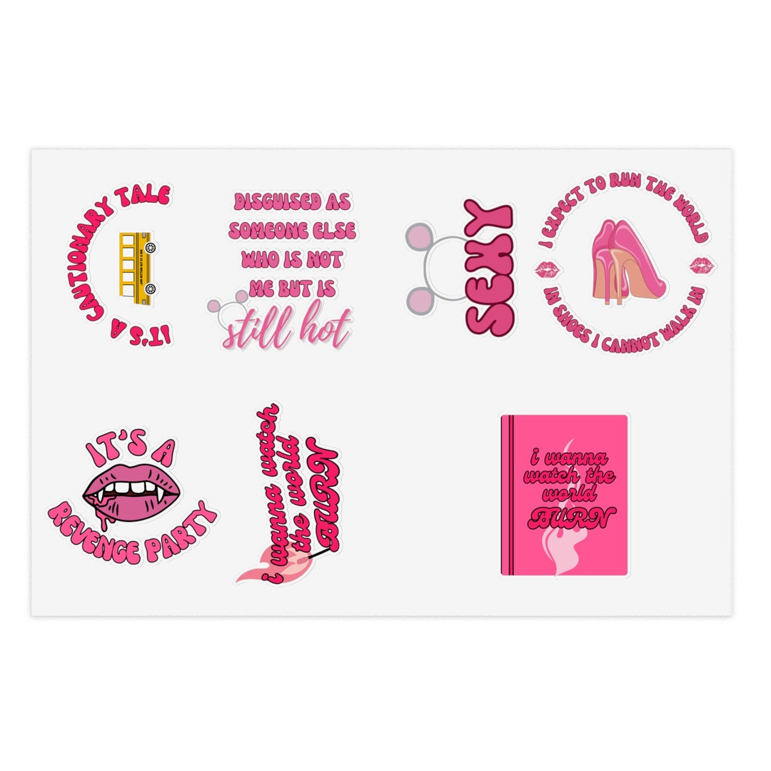 Mean Girls Sticker Sheets Etsy