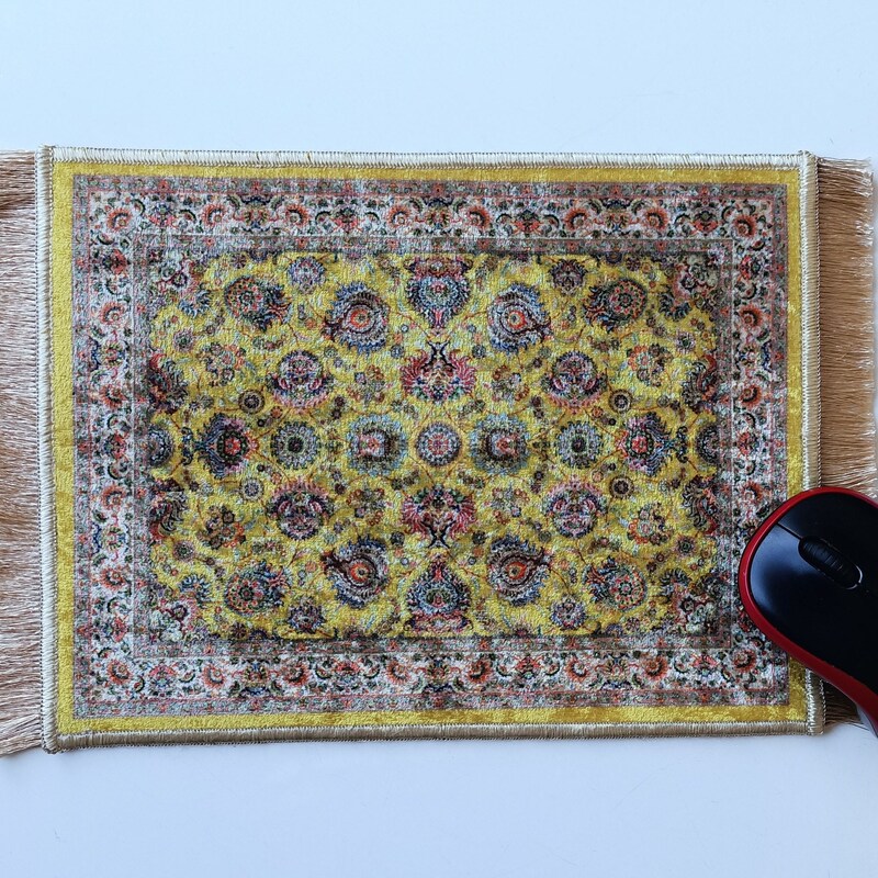 Persian Rug Desk Mat - Etsy