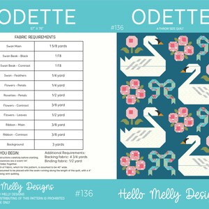 Odette Quilt Pattern - Etsy