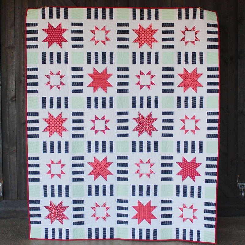 Stripe Quilt - Etsy