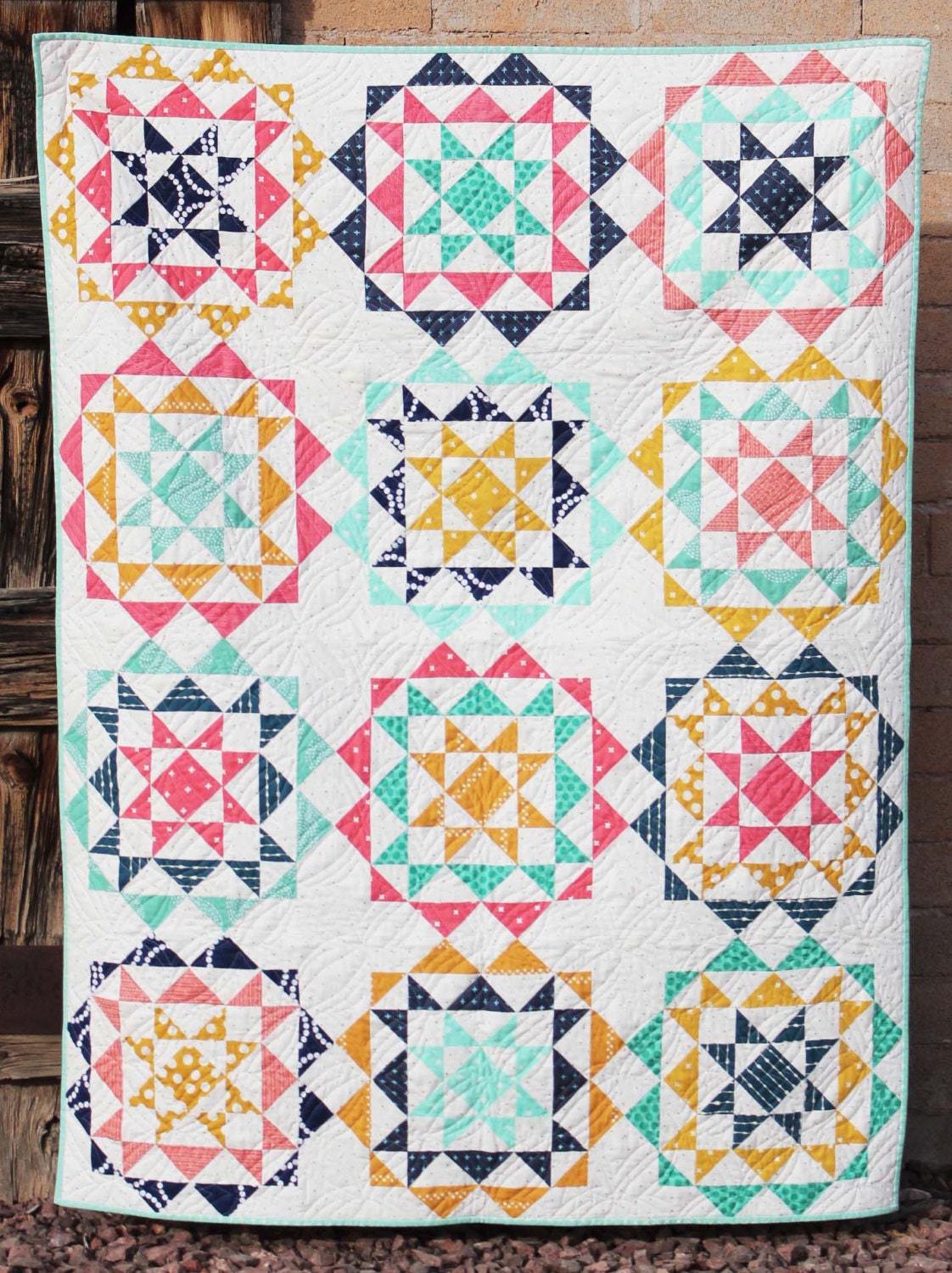 Rhinestones Quilt Pattern-pdf - Etsy