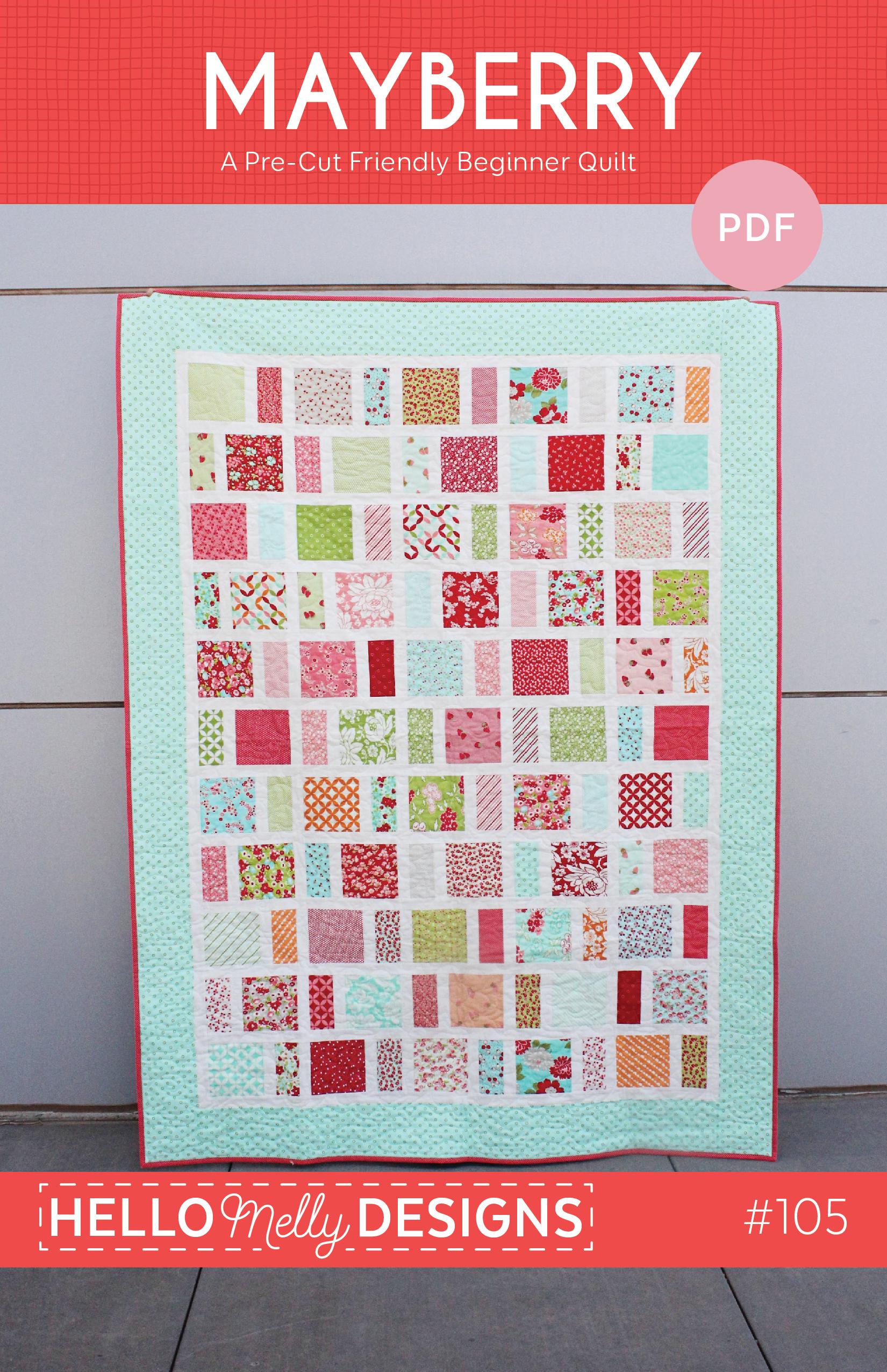 Mayberry Quilt Pattern PDF - Etsy