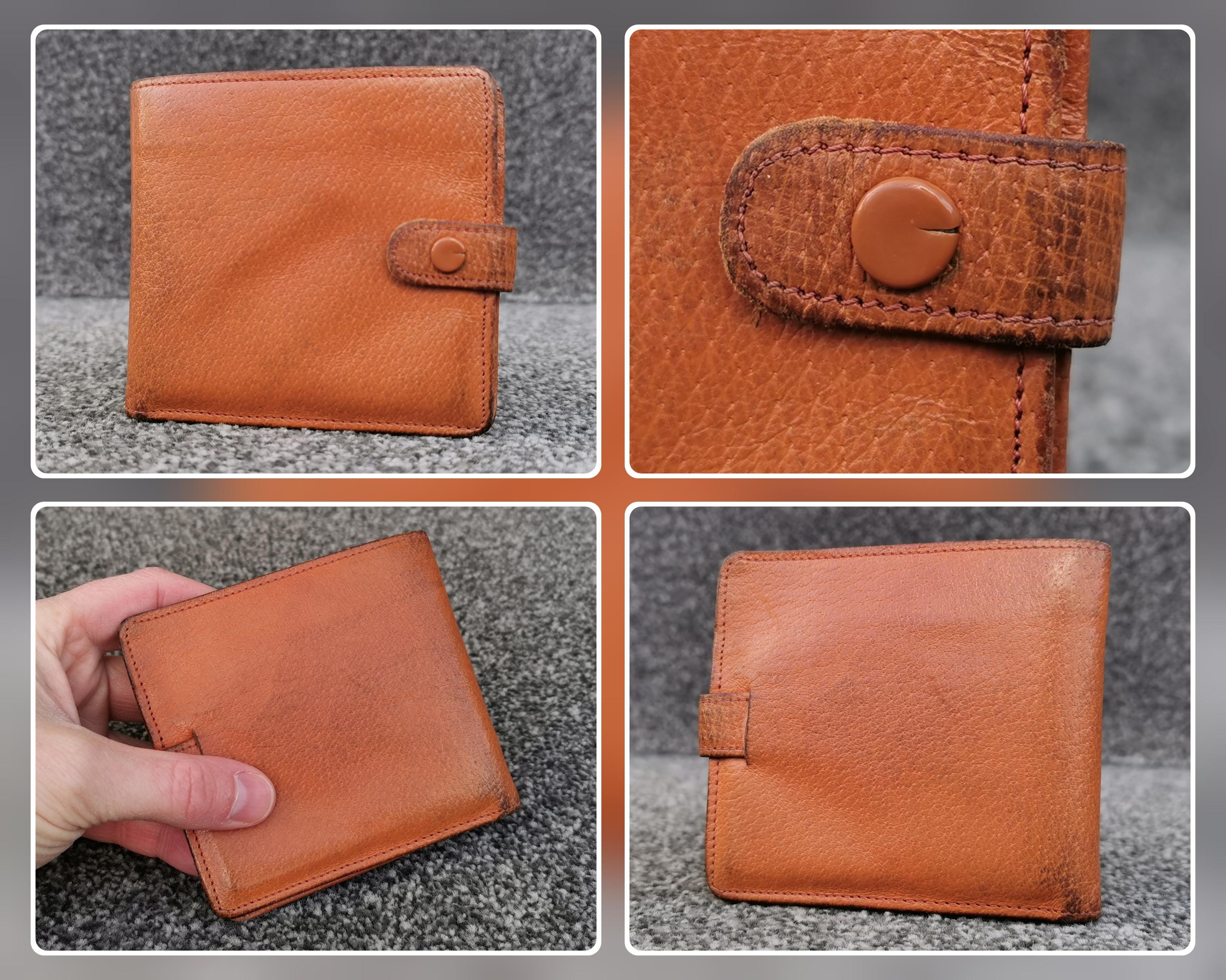 PJ 'premier' Vintage Pigksin Leather Notecase Pocket Wallet, 1960s/70s ...