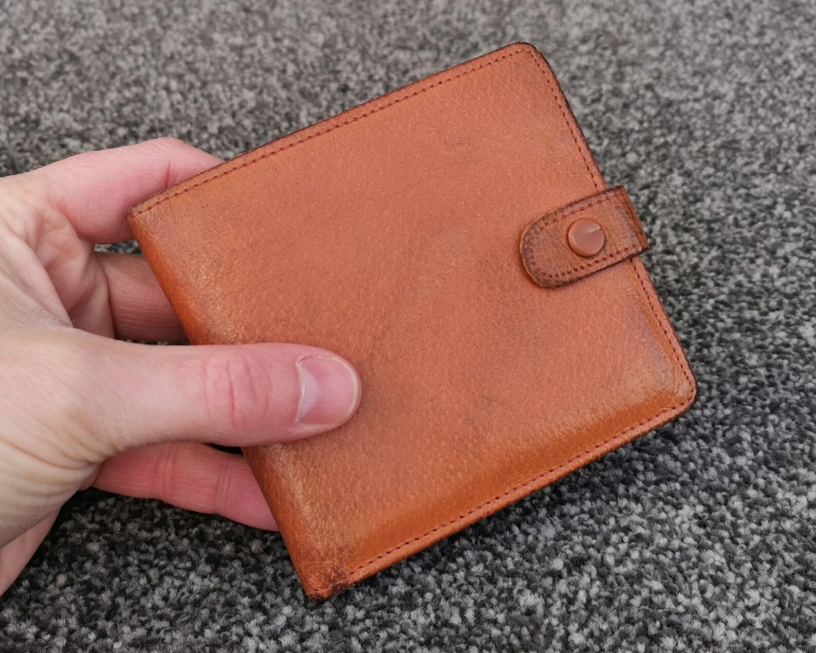 PJ 'premier' Vintage Pigksin Leather Notecase Pocket Wallet, 1960s/70s ...
