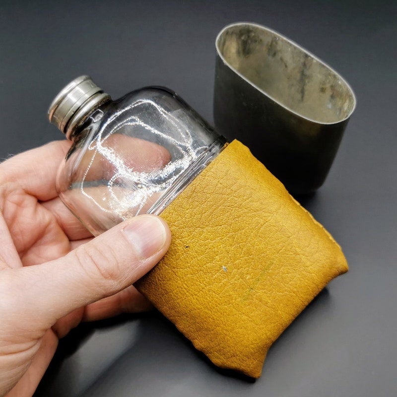 Vintage Flask - Etsy