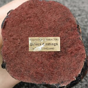 Vintage Traditional Characters Priory Castings Otter & Fish Sculpture ...