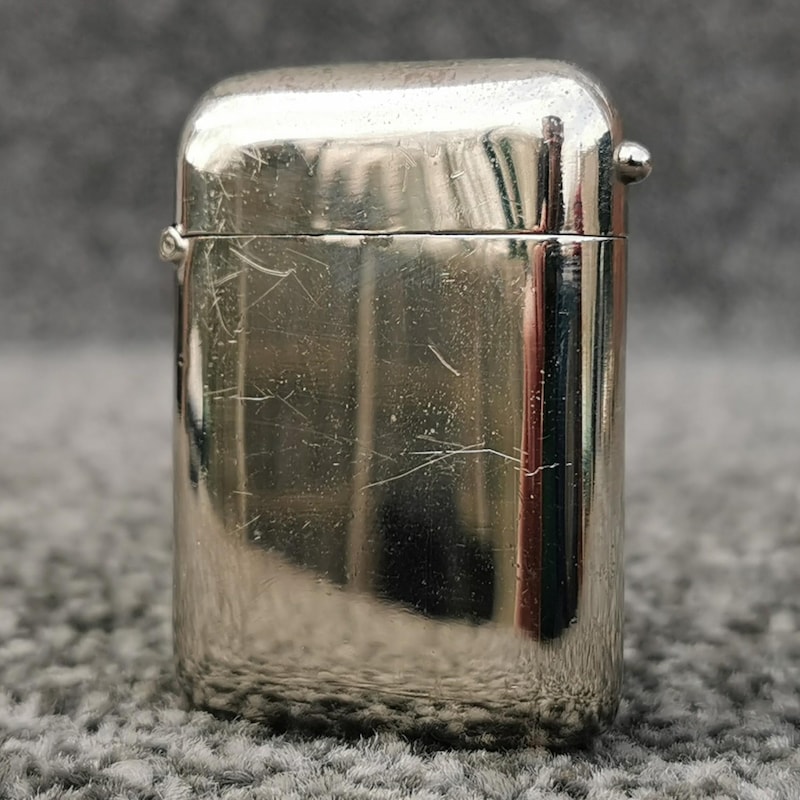 Vintage Match Safe Vesta - Etsy