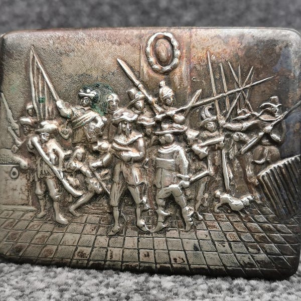 Silver Cigarette Case - Etsy