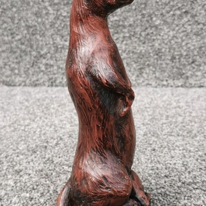 Vintage Traditional Characters Priory Castings Otter & Fish Sculpture ...