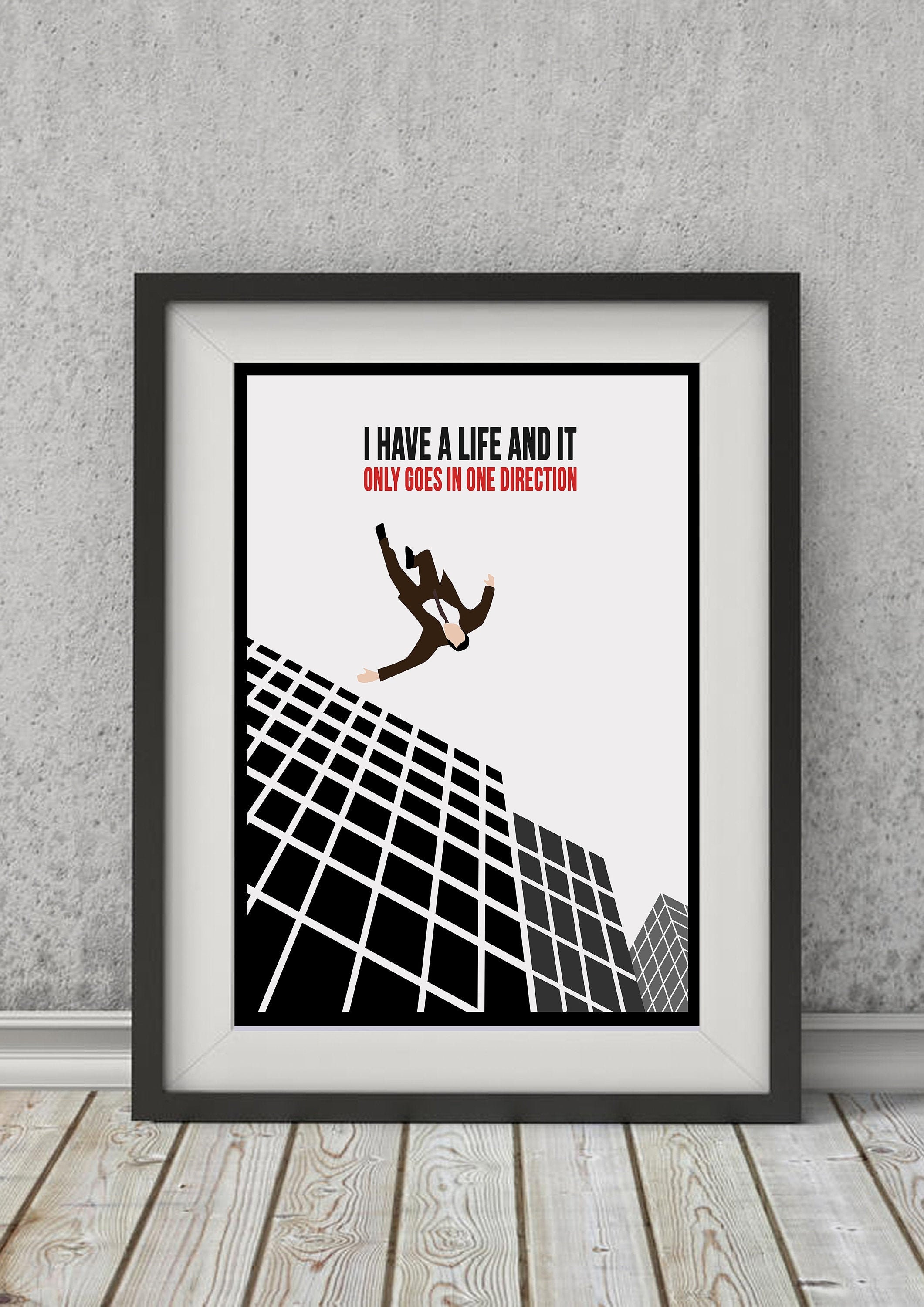 Mad Men Falling Poster