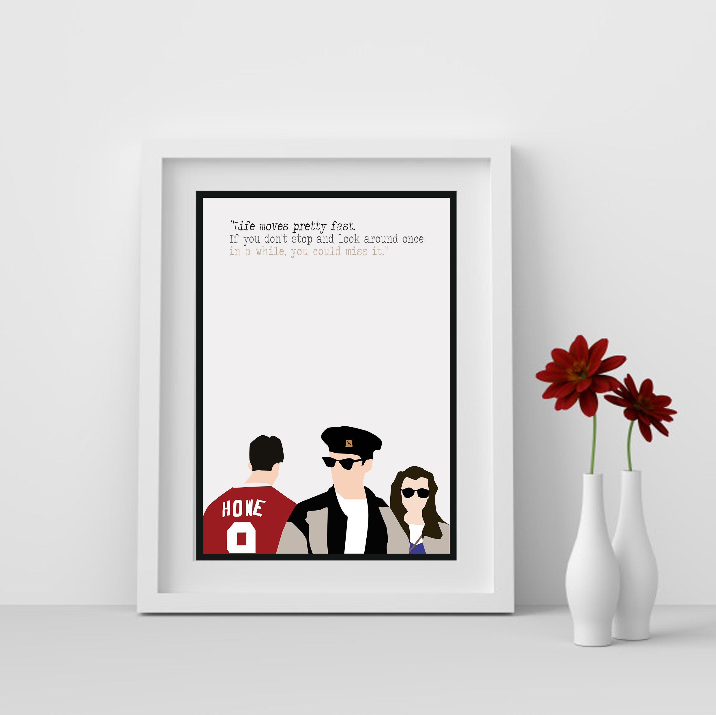 Ferris Bueller's Day off Movie Quote | Etsy Australia
