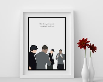 Sylvester Stallone Rocky Balboa Apollo Creed Art Print - Etsy