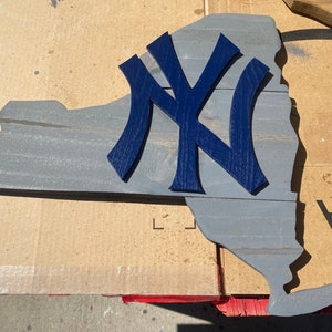 New York Yankees, Wood Art, Wall Decor - Etsy