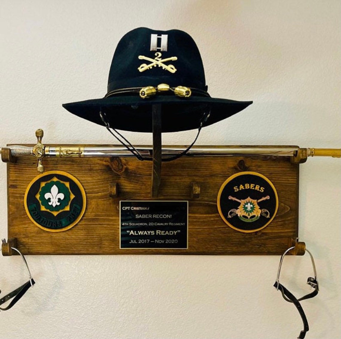Stetson Saber and Spurs Display Rack - Etsy