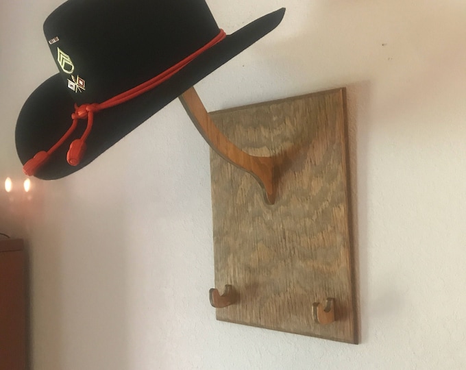 Stetson and Spur Holder - Etsy