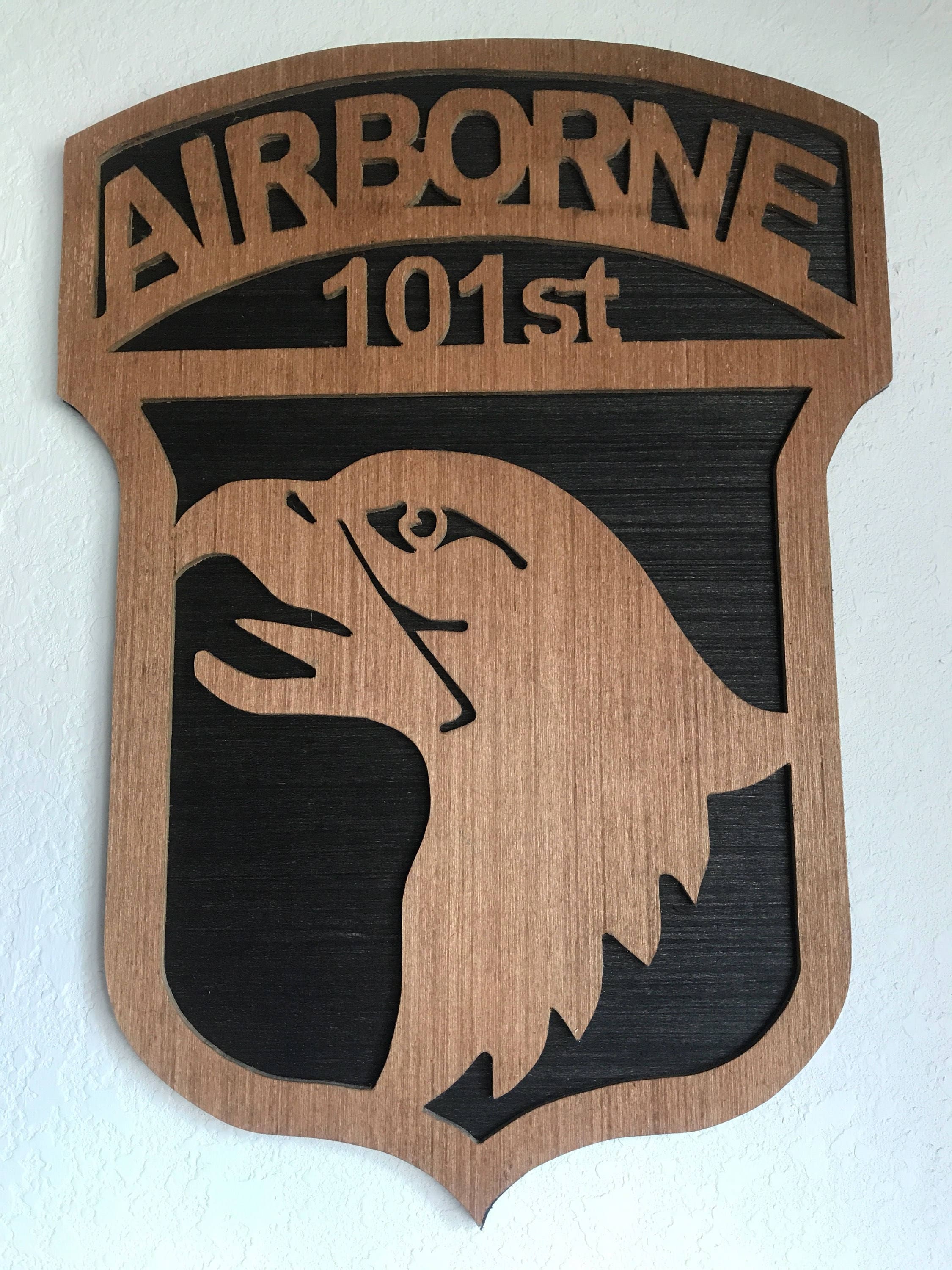 101st, Airborne, Division, Screaming Eagles, Wood Art - Etsy