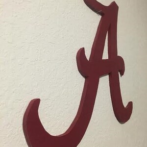 Alabama Crimson Tide, Wood Art, Wall Decor - Etsy