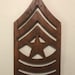Military, Rank, Wall, Army, Wood Art, Wall Decor - Etsy
