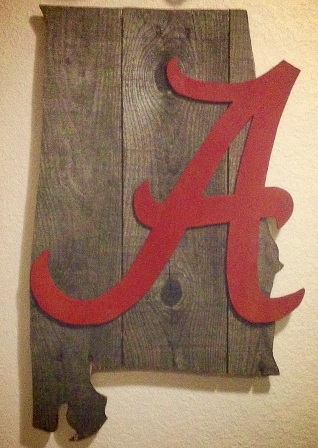 Alabama Crimson Tide, Roll Tide, Wood Art, Wall Decor - Etsy