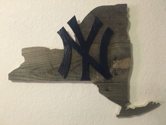 New York Yankees Wood Art Wall Decor - Etsy