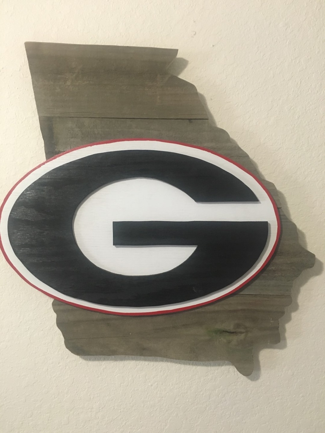 Georgia Bulldogs, Wood Art, Wall Decor - Etsy