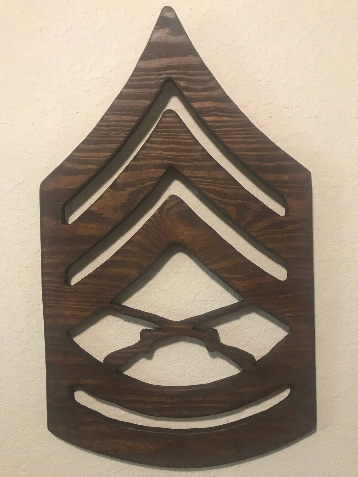 Military Rank Wall Army Wood Art Wall Decor - Etsy