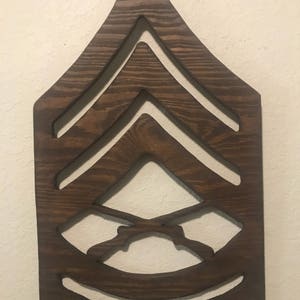 Military, Rank, Wall, Army, Wood Art, Wall Decor - Etsy