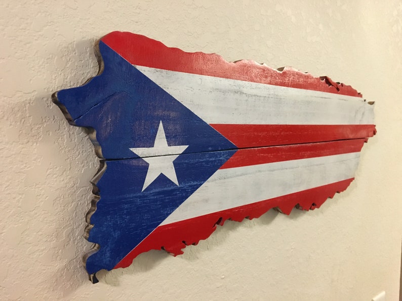 Puerto Rico Wood Art | Etsy