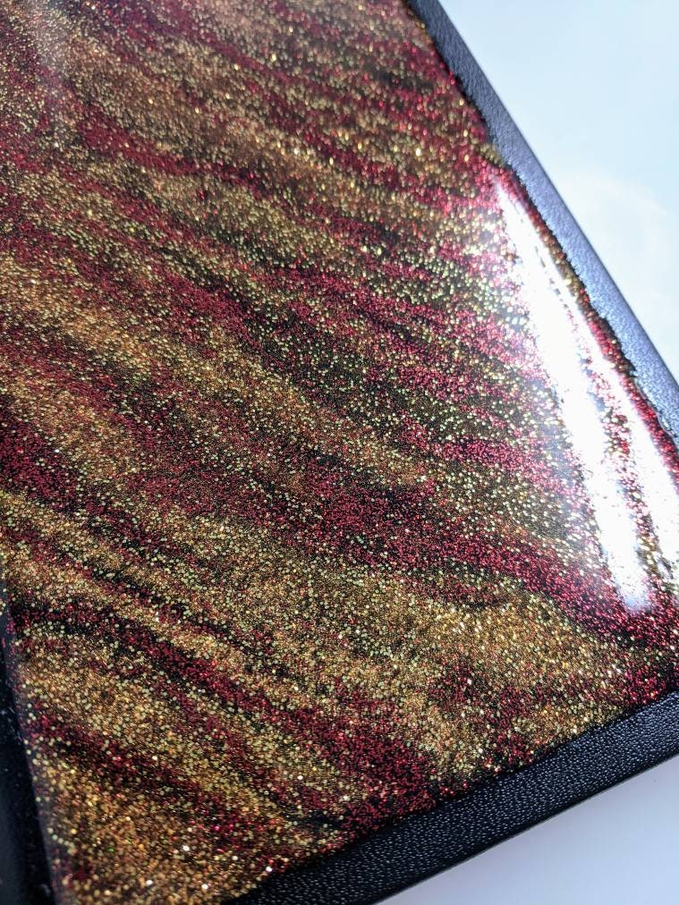 Shiny Glitter Custom Sketchbook Hardcover Notebook Christmas - Etsy