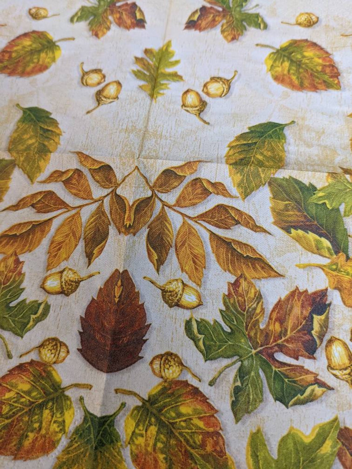 Fall Leaves Decoupage Paper Napkins Set of 4 for - Etsy