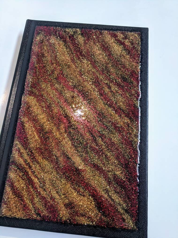 Shiny Glitter Custom Sketchbook Hardcover Notebook Christmas - Etsy