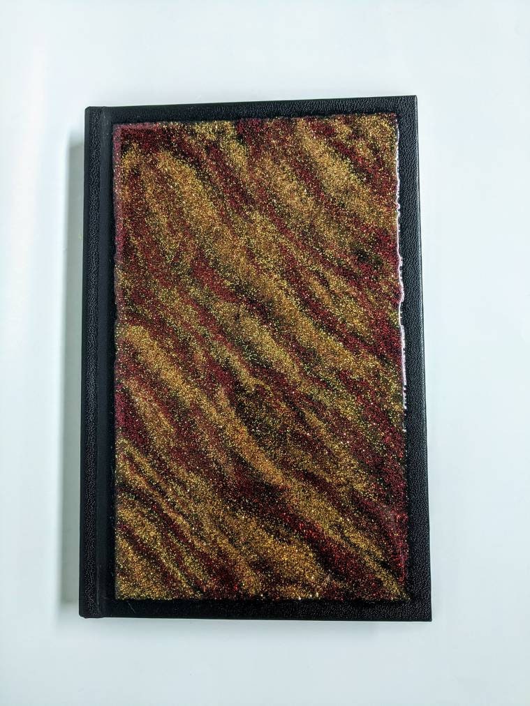 Shiny Glitter Custom Sketchbook Hardcover Notebook Christmas - Etsy