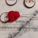 Set of 4, Santa Claus Natural Wood Christmas Tree Ornaments - Etsy