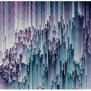 Embroidery Pattern - Geometric Abstract Art, Cross Stitch PDF, Instant ...