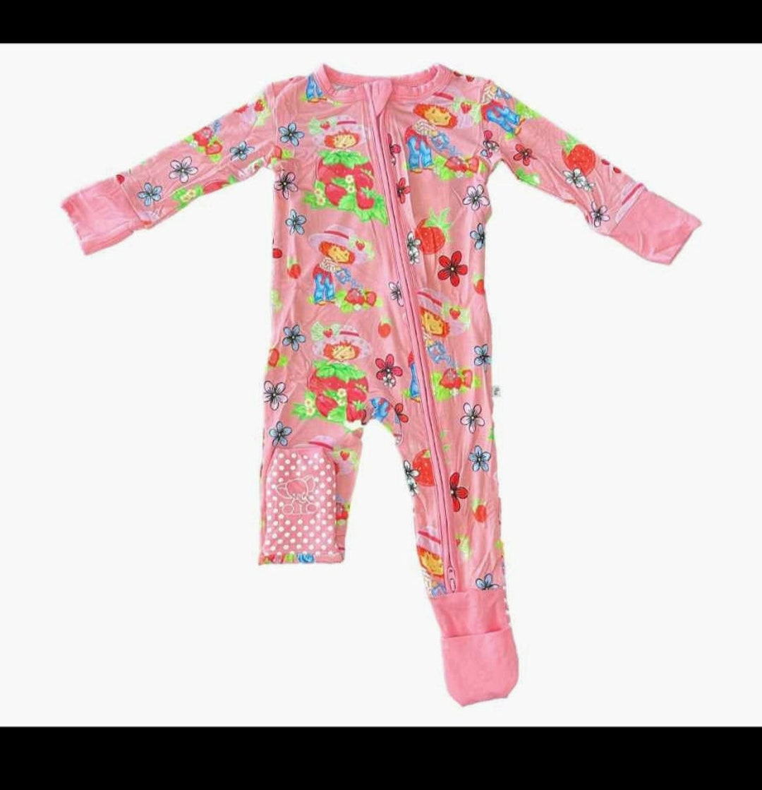 Strawberry Shortcake Bamboo Zippy - Etsy