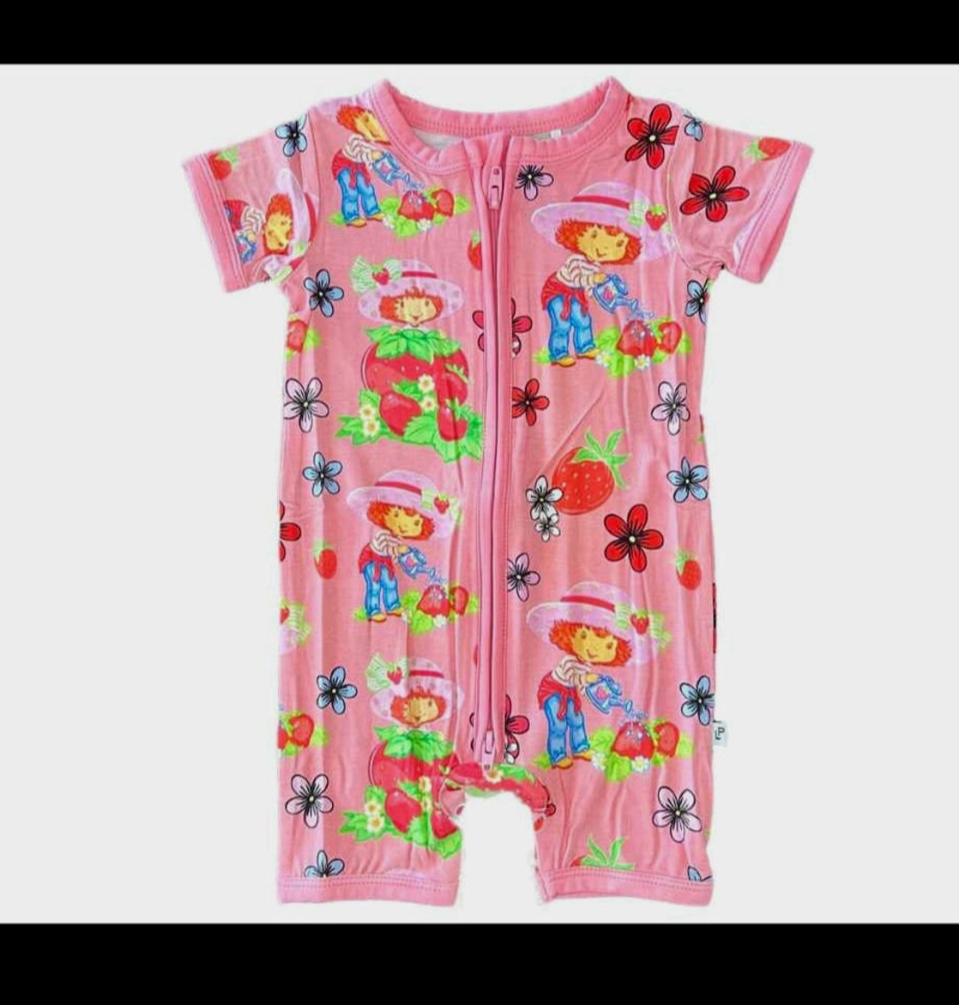 Strawberry Shortcake Bamboo Shortie - Etsy