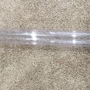 Baseball Bat Tubes - Clear With End Caps - for Use With Bat Holder ...